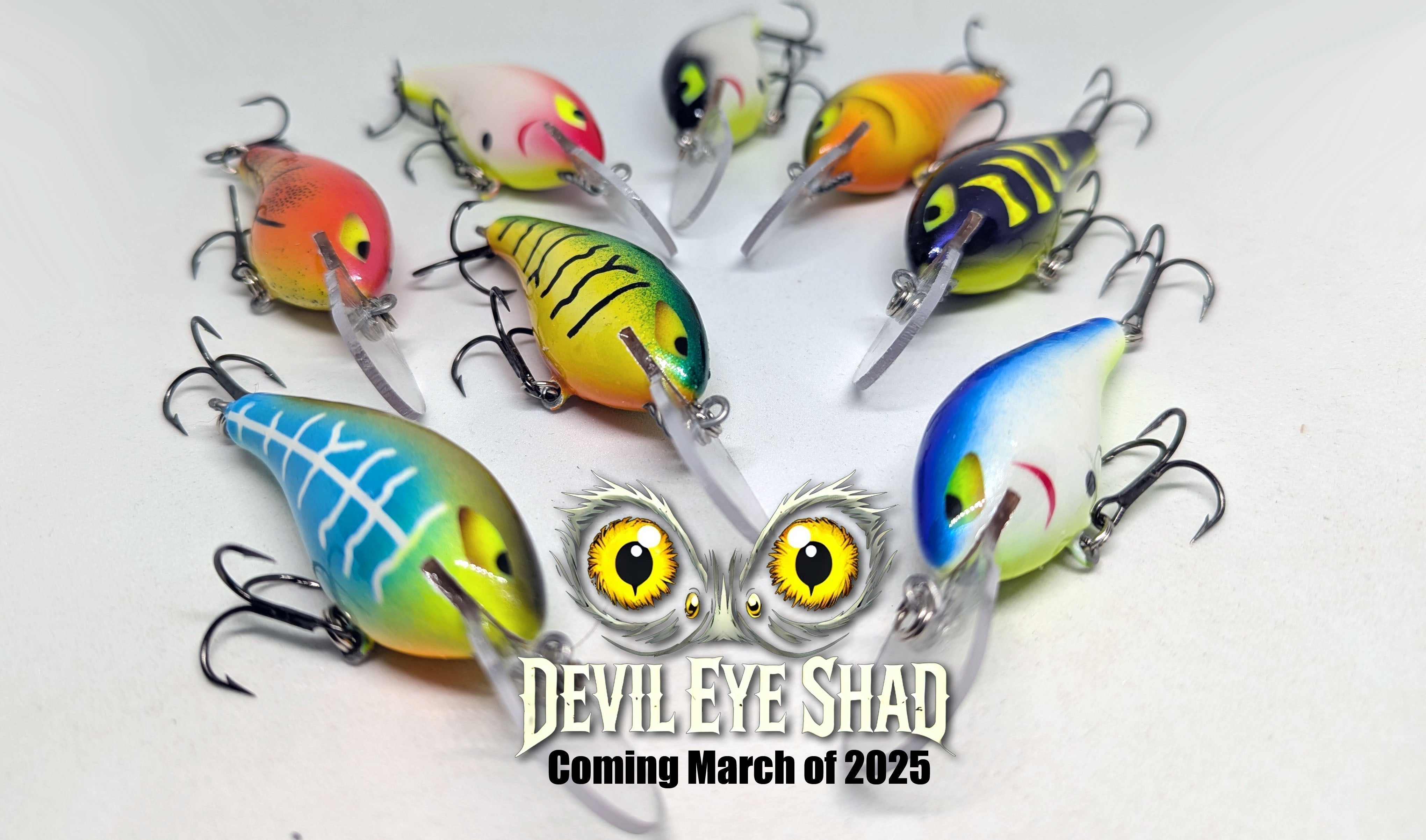 Introducing the Devil Eye Shad – Hogue Outdoor Customs